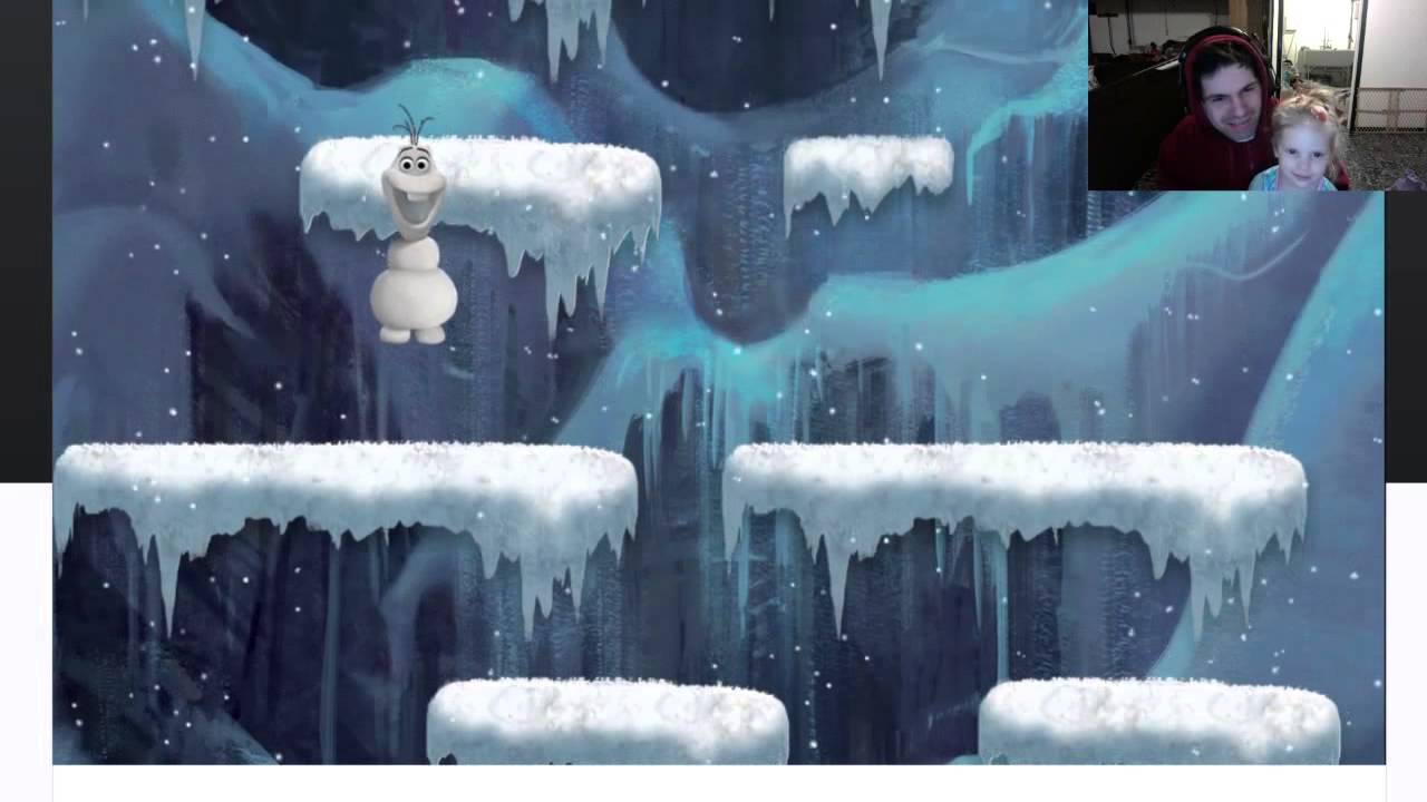 Frozen Olaf's Freeze Fall w/ Emilee - YouTube