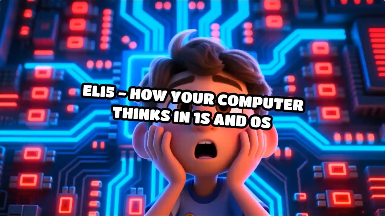 ELI5 - How Your Computer Thinks in 1s and 0s - YouTube