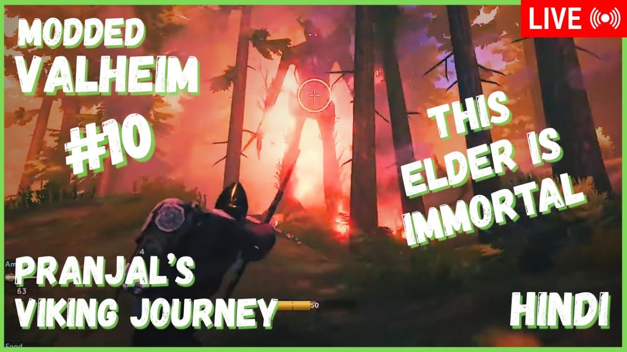 🔴 LIVE | Valheim – Hunting The Elder Boss! | Pranjal’s Viking Journey ...