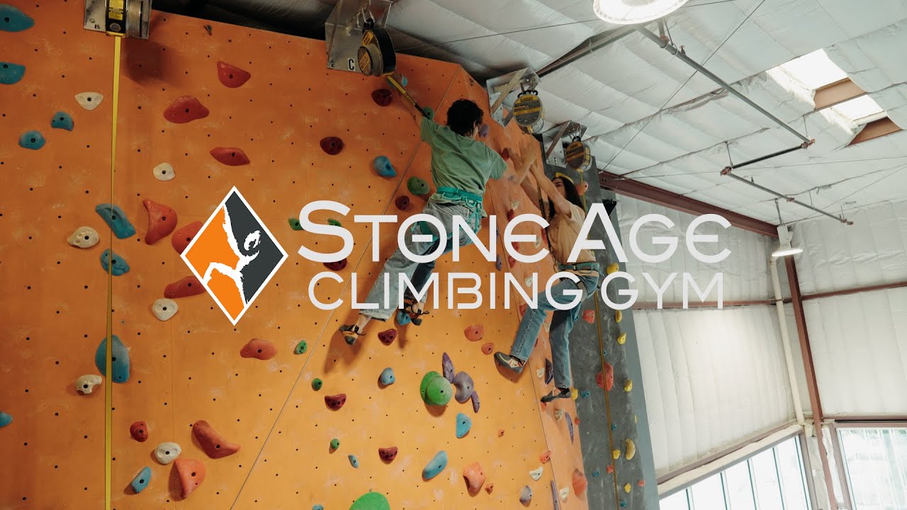 Stone Age Climbing Gym - YouTube