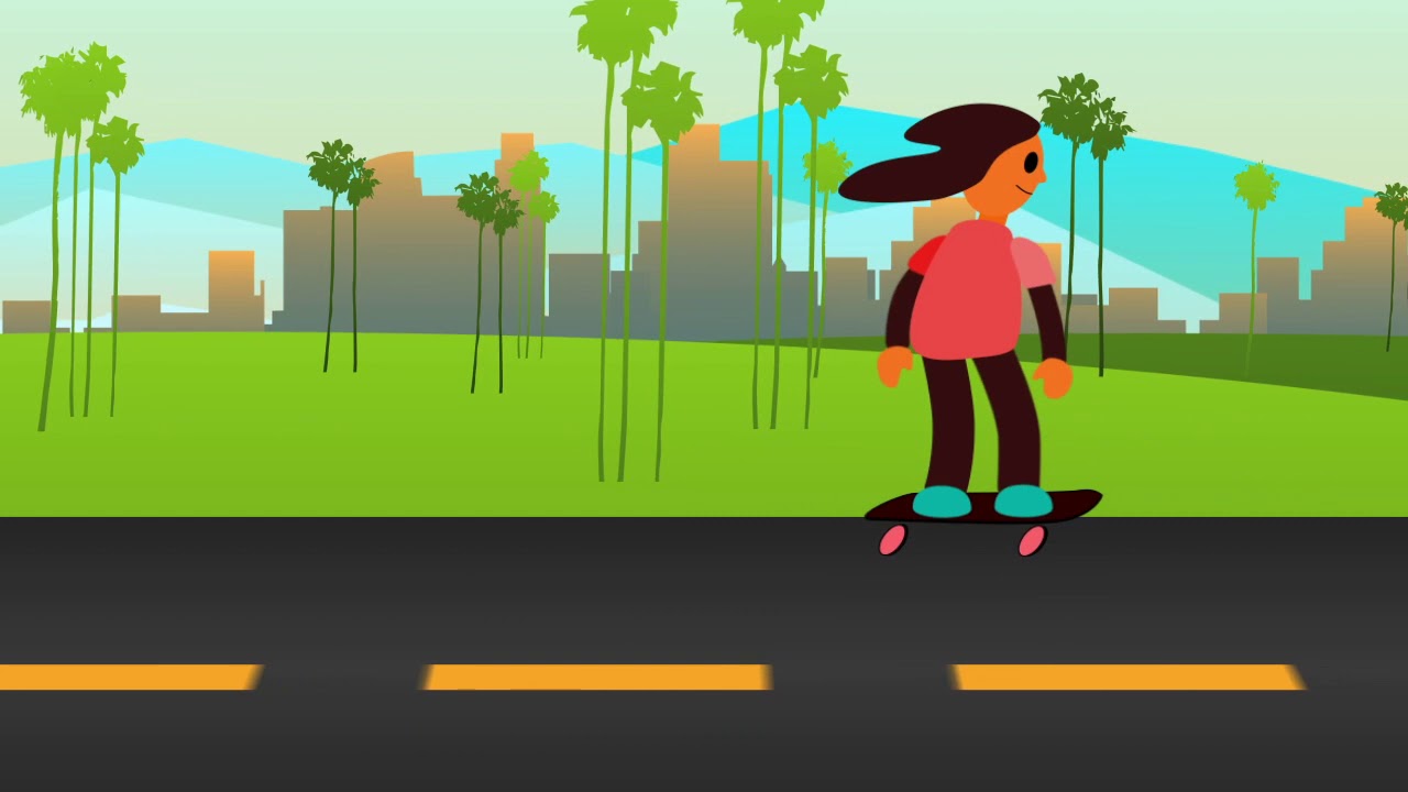 Car Dodging (After Effects Animation) - YouTube