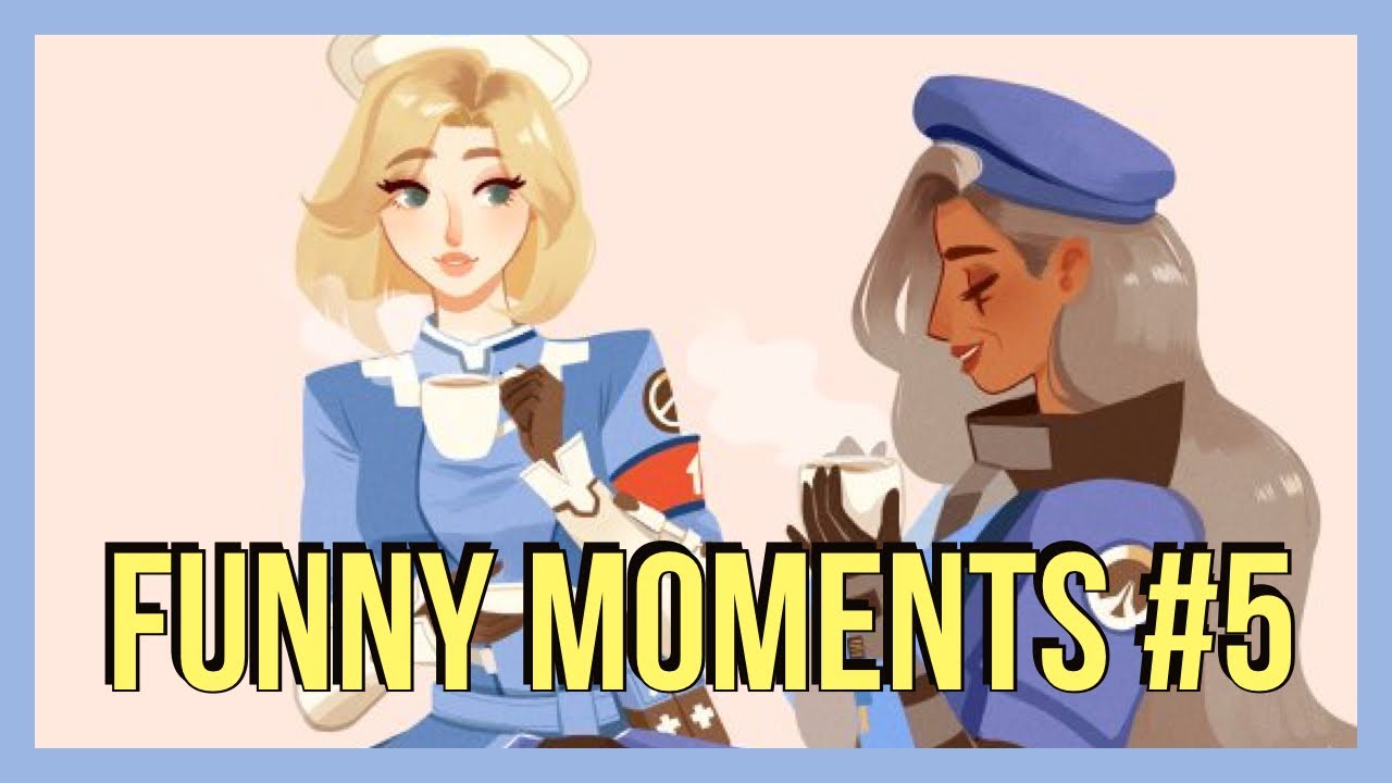 “how to save your mercy” ana edition (funny moments #5) | overwatch ...