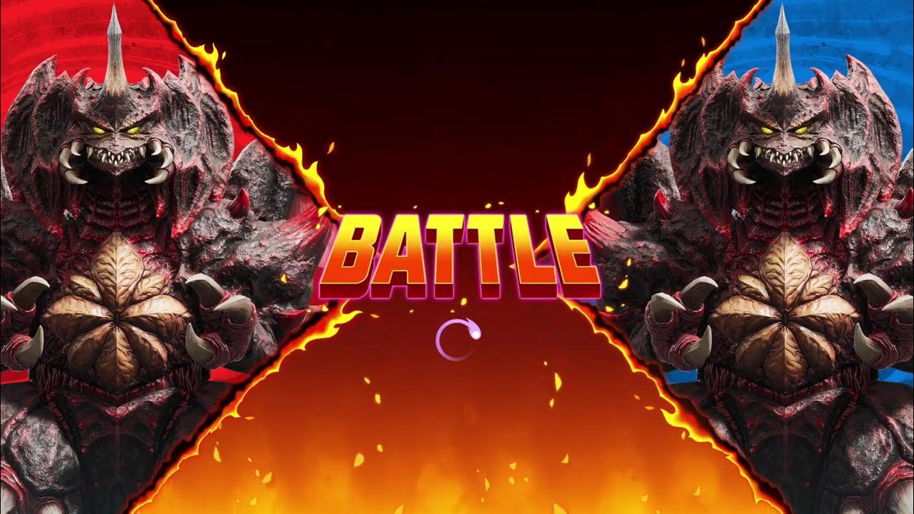 Destoroyah vs Destoroyah - YouTube