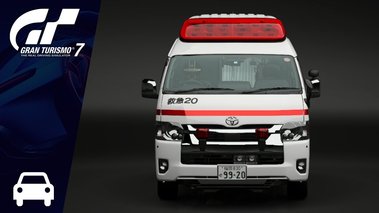 GT7 - Getting the Toyota Himedic ´21 Ambulance - YouTube