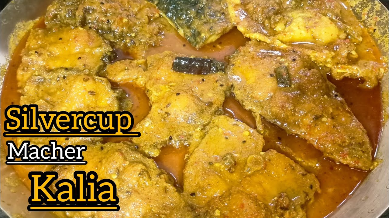How to cook Silver Cup Fish kalia | Silver Cup Fish Kalia Recipe ...