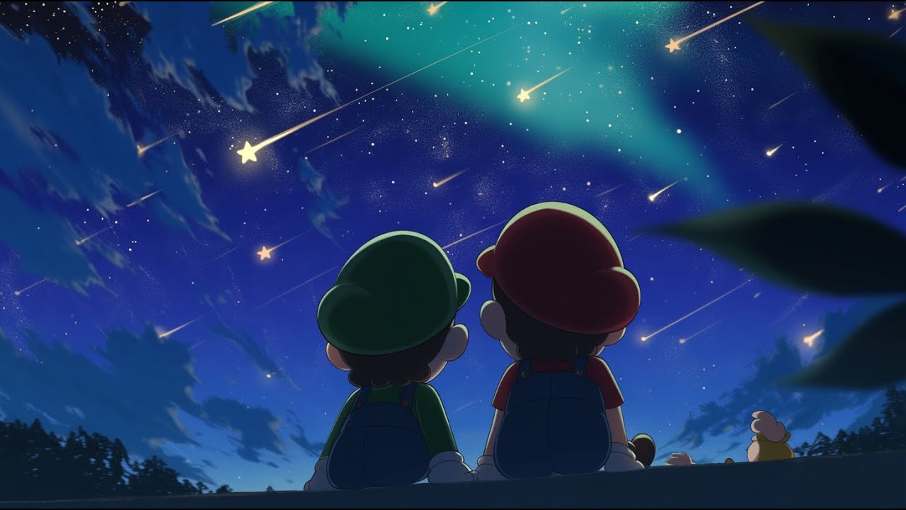 Baby Mario & Baby Luigi at the shooting stars festival 🌟 | Super ...
