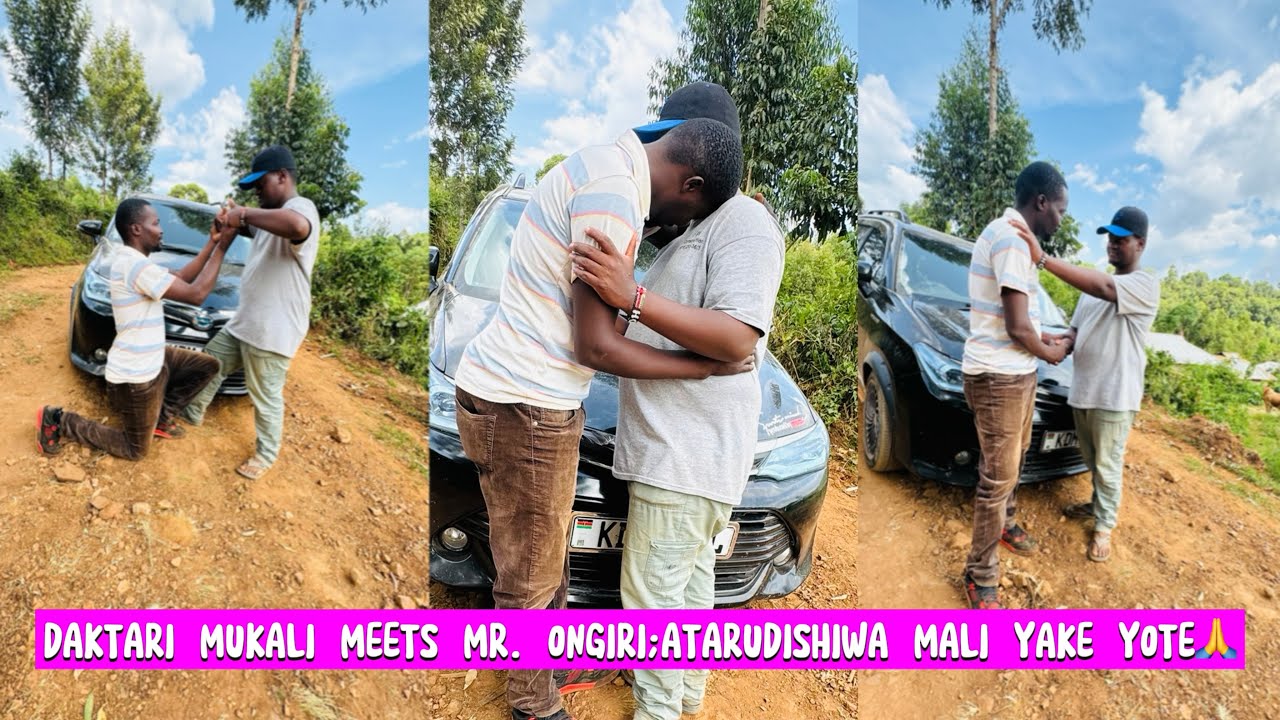 Mr. Ongiri Meets Daktari Mukali For The Second Time🙏 Mali Yake Na Pesa ...