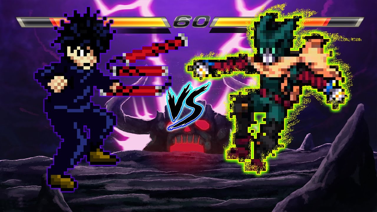 MEGUMI 10 SHADOWS FP VS DEKU VIGILANTE OP - YouTube