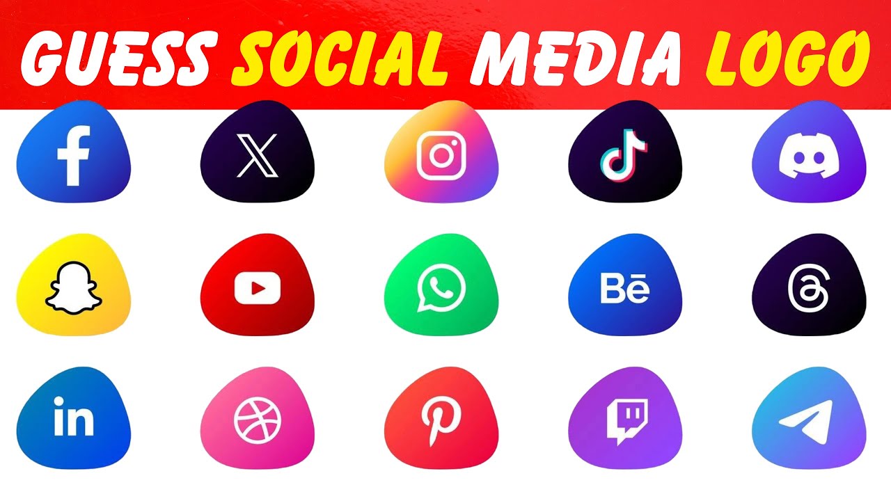 Guess the Social Media Logo! 🎭 | Challenge yourself - YouTube
