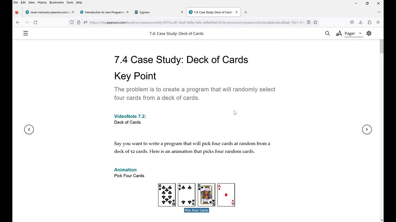 Daniel Liang Guide and Tips for Java Chapter 7 - YouTube