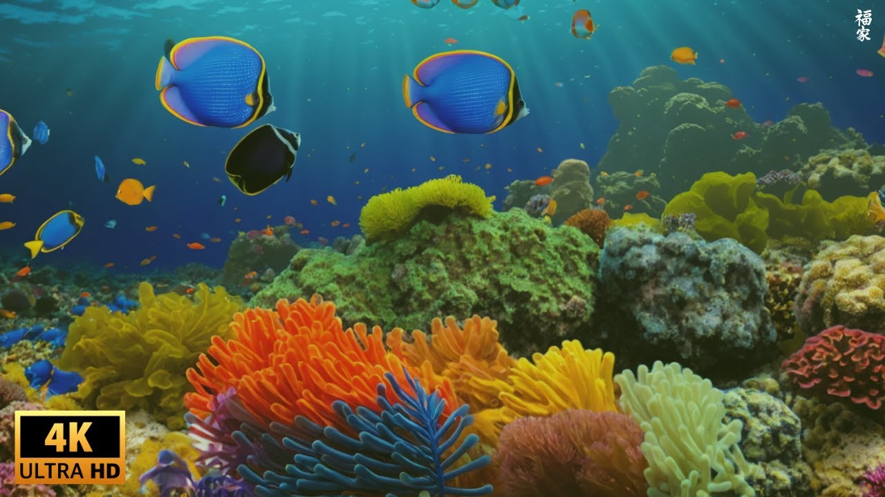 Under Red Sea 4K - Incredible Underwater World - Tropical Fish, Coral ...