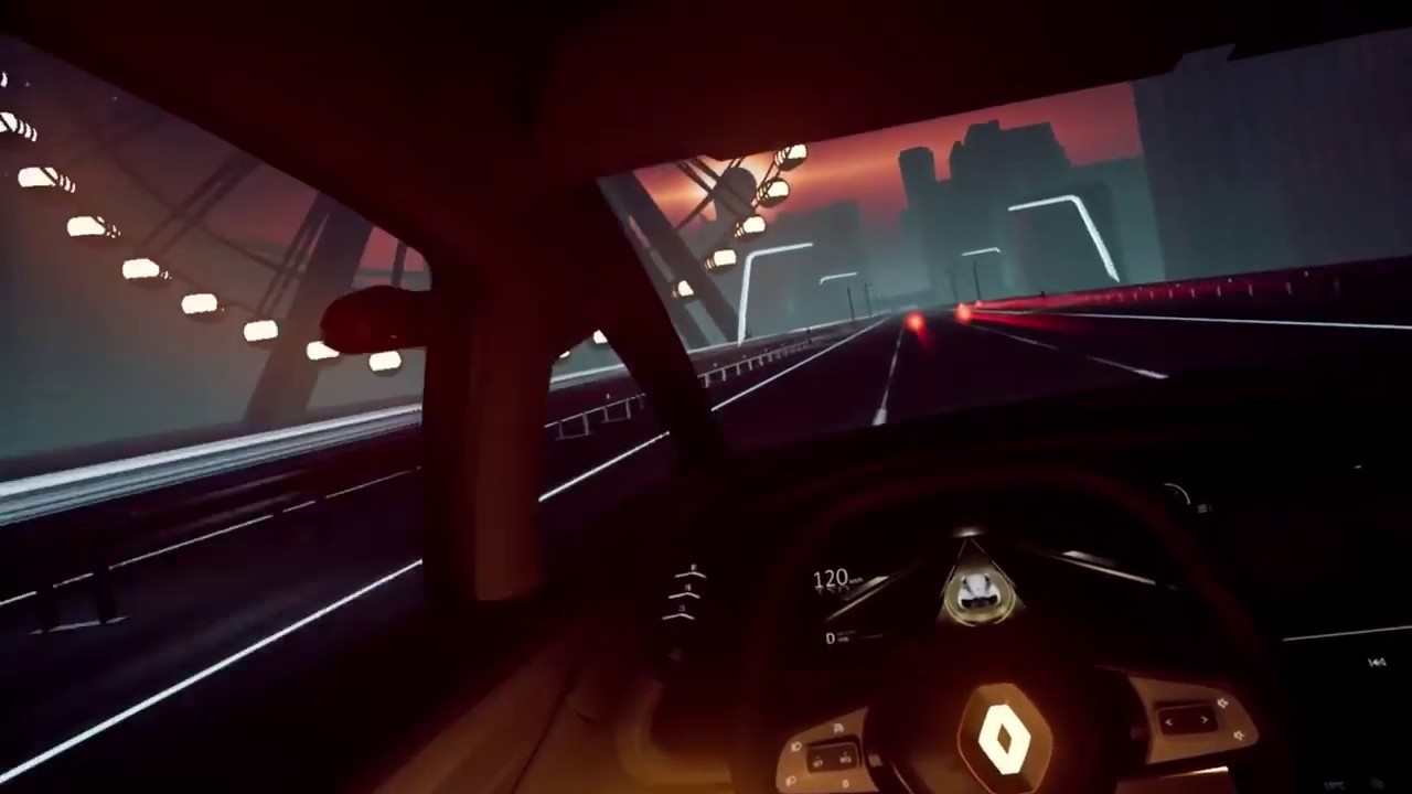Ubisoft's VR Experience For Renault's Autonomous Car - YouTube