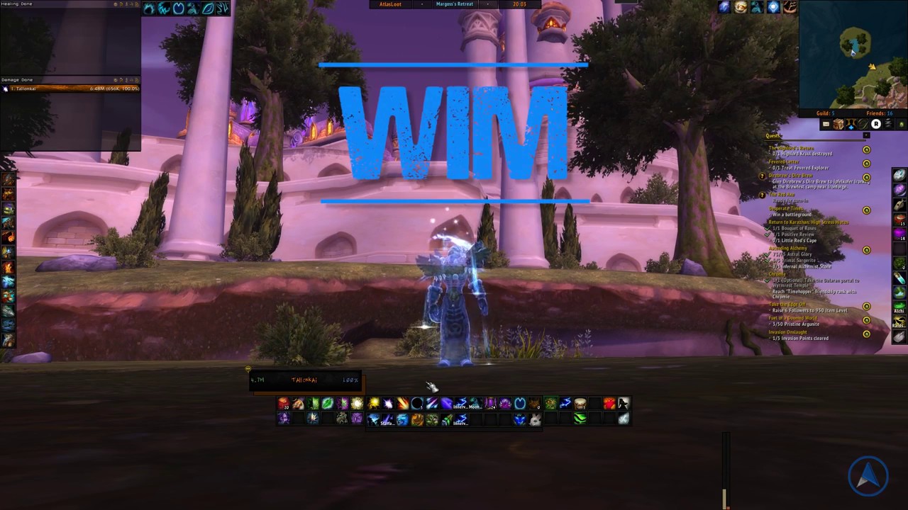 [GER] Addon Spotlight #4 : WIM #WORLD OF WARCRAFT - YouTube