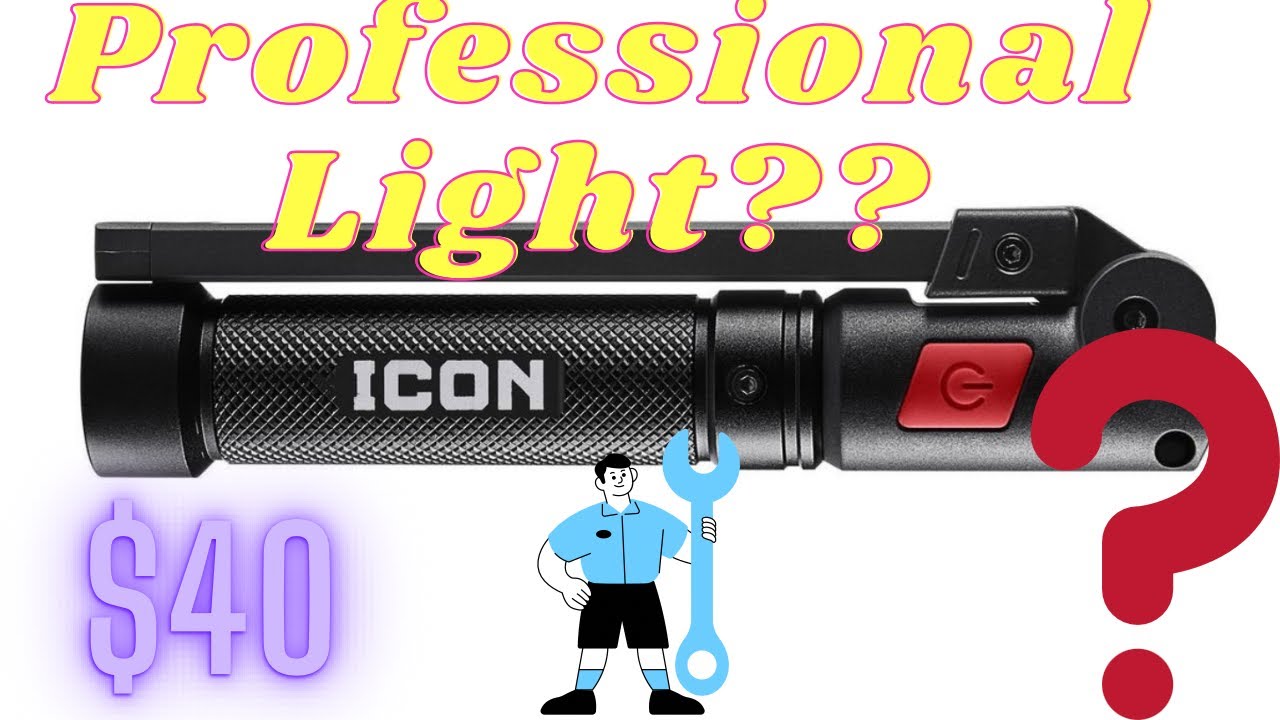 Professional Light for $40? ( Icon 800 lumen slim bar worl light) - YouTube