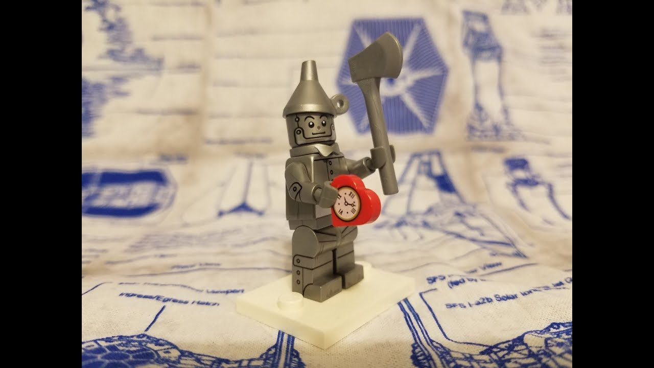 The LEGO Movie 2 Minifigure Series Tin Man - YouTube