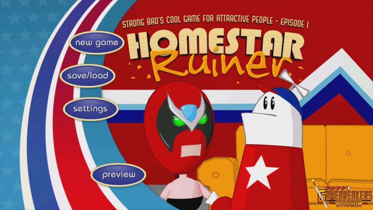 Strong Bad Episode 1 - Homestar Ruiner (PSN) | Gamebreakers Playthrough ...