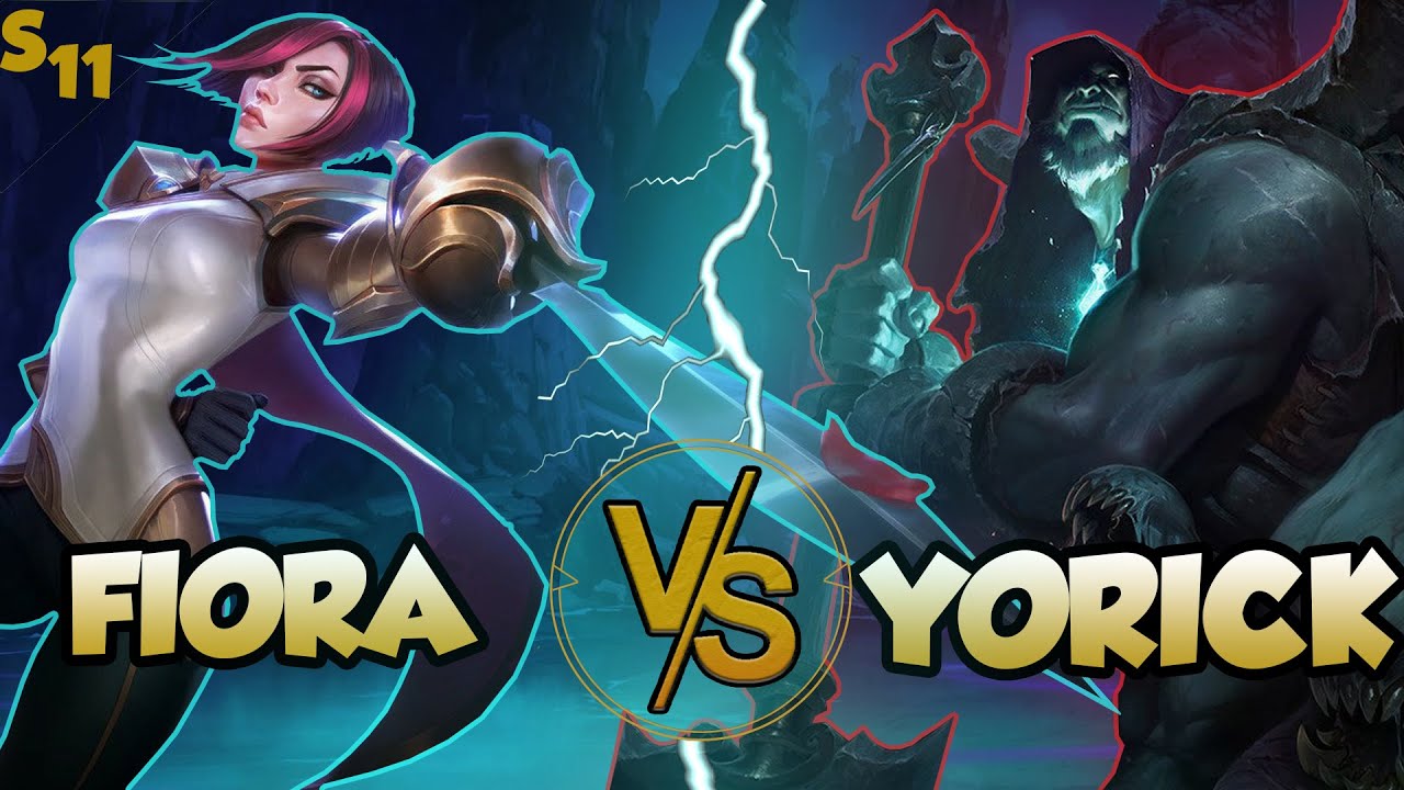 S11 Fiora VS Yorick | WINNING LANE EVERYTIME - YouTube