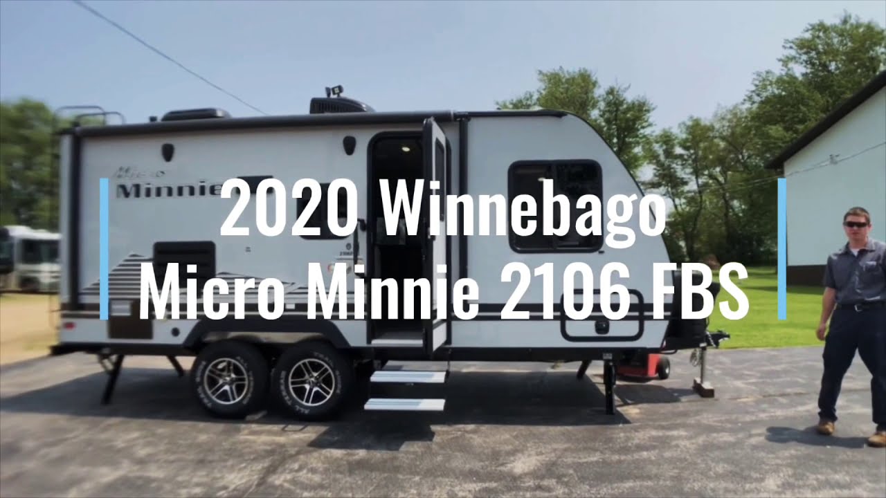 2020 Winnebago Micro Minnie 2106FBS at Winnebago Motor Homes in ...