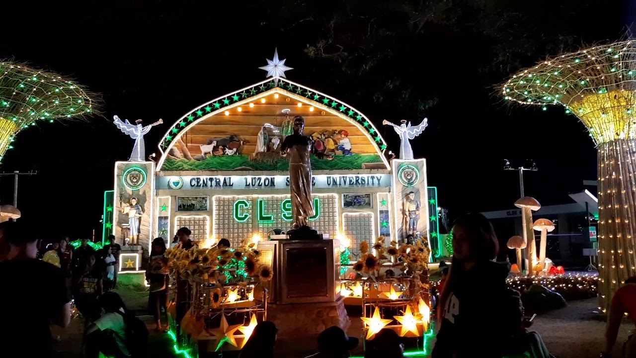 Central Luzon State University Main Gate Lights (Lantern Festival 2019 ...