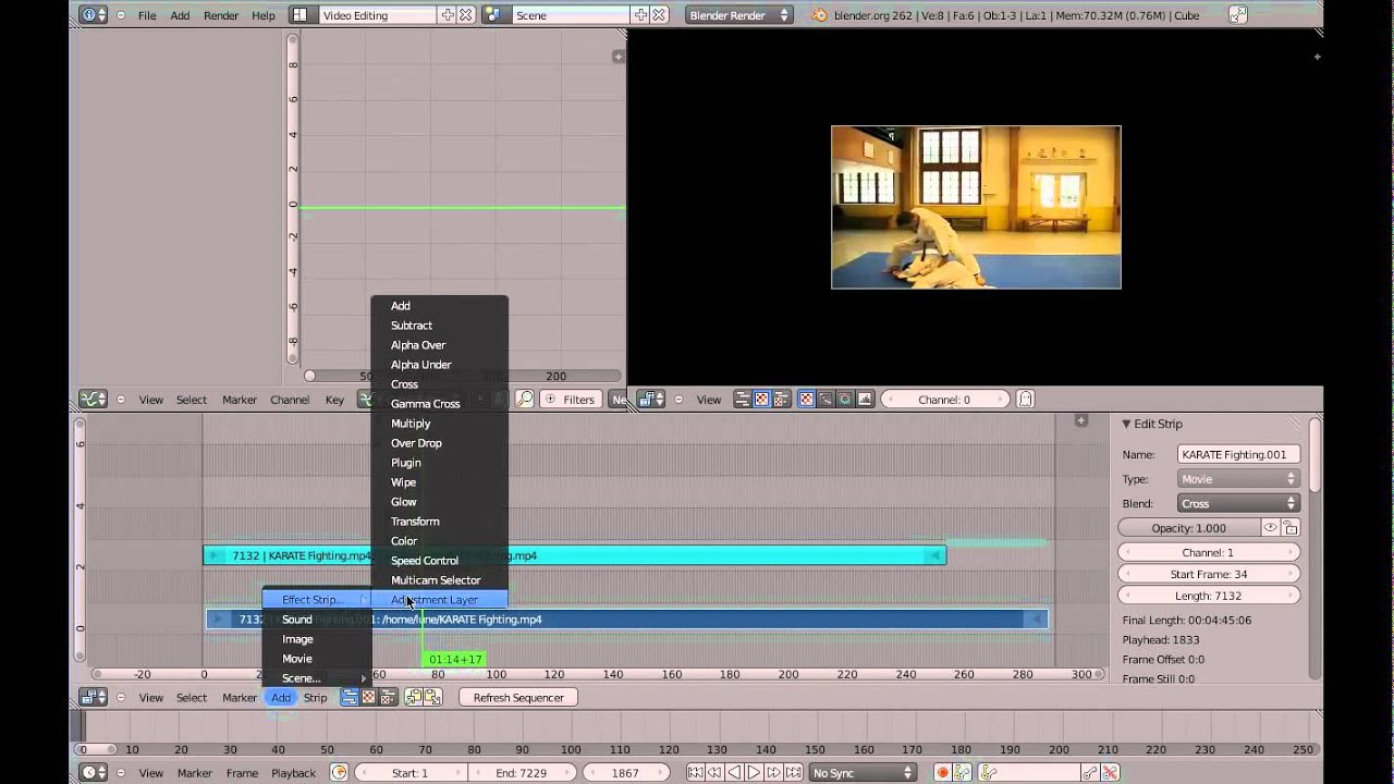 Blender Video Editor Tutorial: Speed Control - YouTube