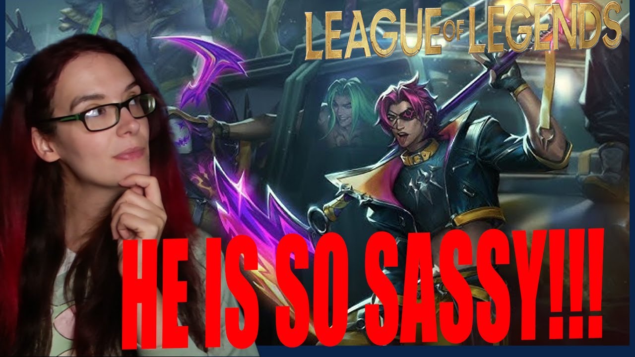 He is in a boy band! | HEARTSTEEL | Kayn voicelines | REACTION - YouTube