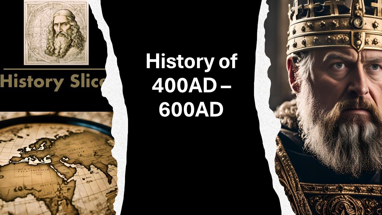 #18: History of 400 - 600 AD (Western&Eastern Roman Empire,Merovingians ...