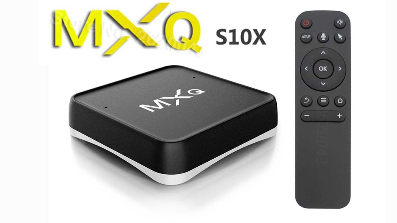 Приставка MXQ S10X Android Tv box 4k AML S905X Smart BOX S10X - YouTube