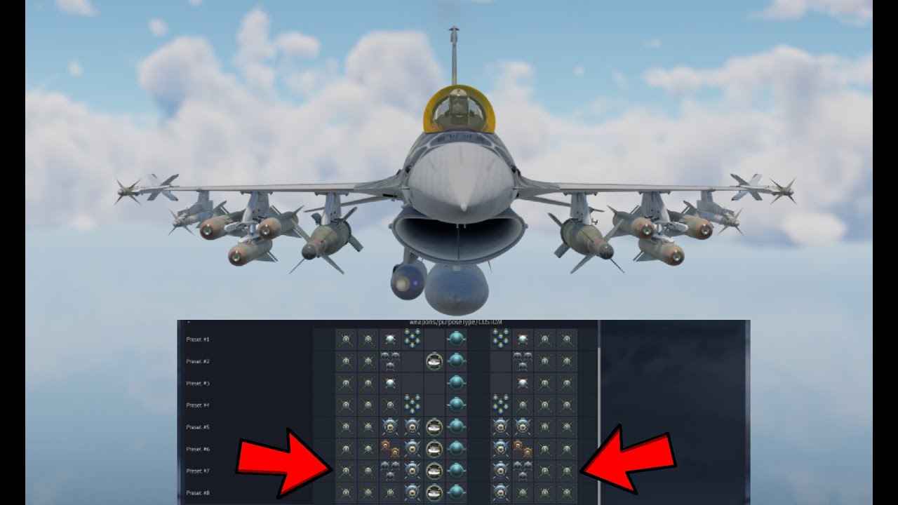 How To Setup Custom Loadouts in War Thunder - Custom Pylon Configuration - War Thunder Tutorial ...