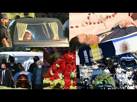 Diego Maradona's Funeral And A Tearful Goodbye (Argentina) - YouTube