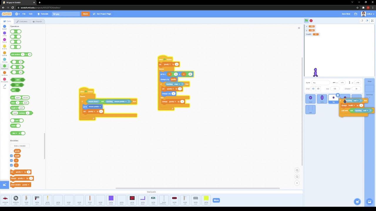 How to Make Kick the Buddy in Scratch (Part One!) - YouTube