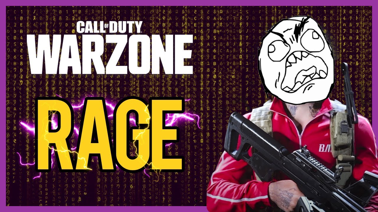 COD MW Warzone RAGE Moments Compilation #1 - YouTube