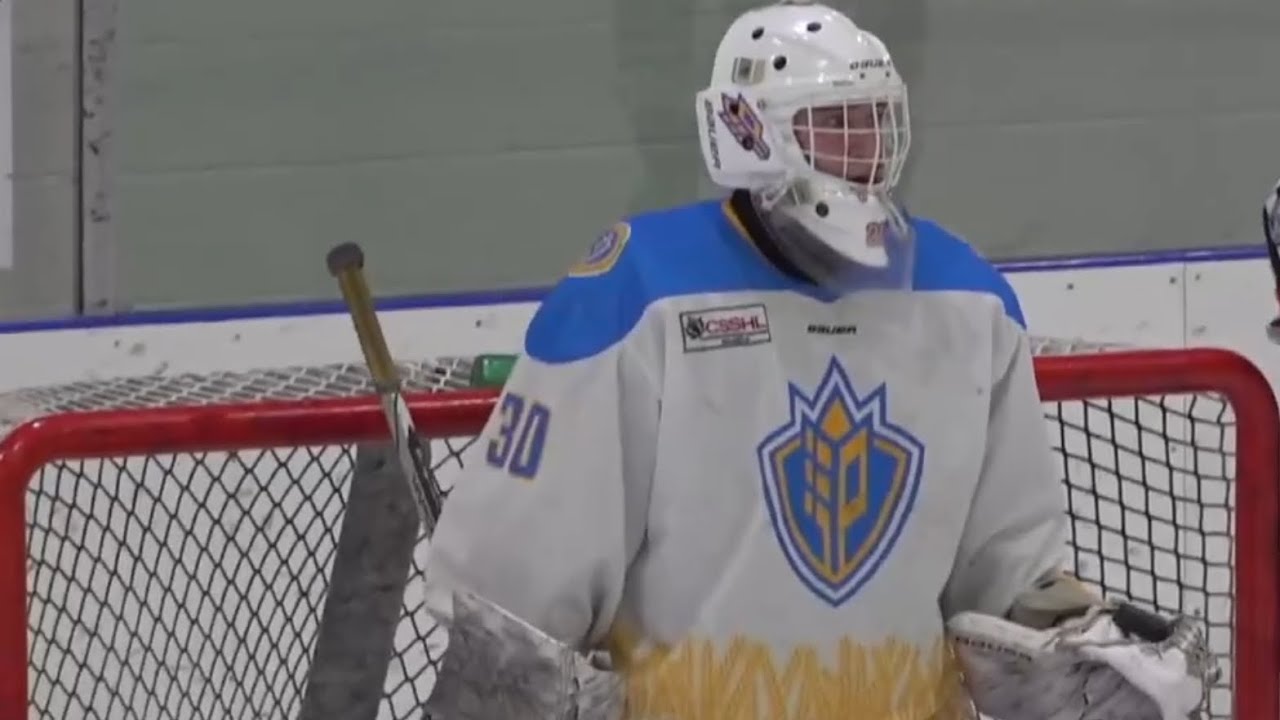 Georgi Milanov vs Delta Green playoffs CSSHL 2024 Penticton BC (Win 4:1 ...