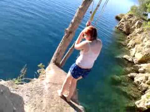 Monroe rock quarry michigan elaina! - YouTube