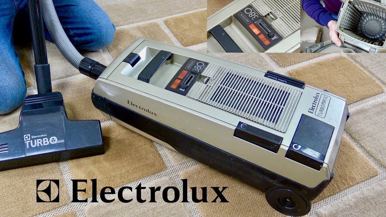 Electrolux 380 Turbomatic Vacuum Cleaner Unboxing & First Look - YouTube