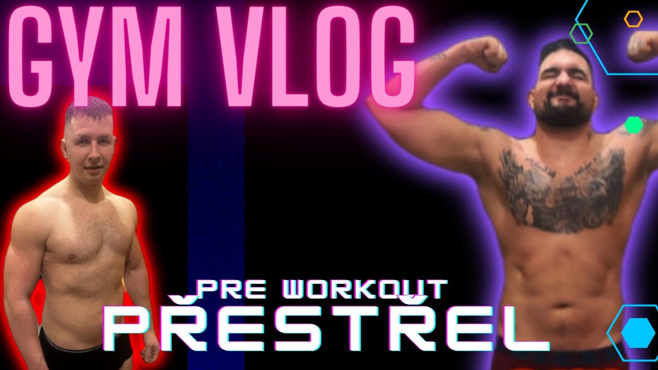 GYM VLOG : nakopávač na lačno fitness madness + workout záda, ramena a ...