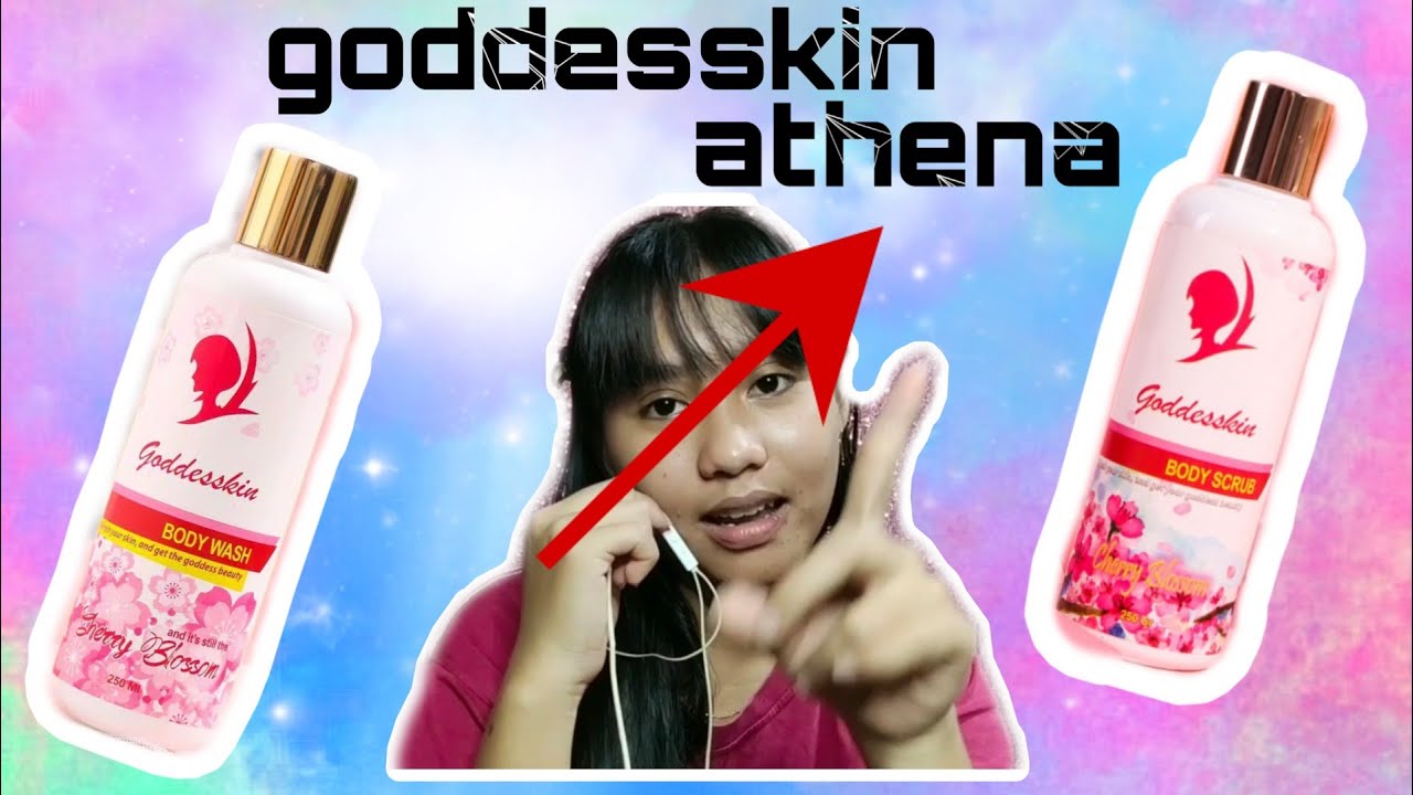 REVIEW BODY WASH & BODY SCRUB GODDESSKIN ATHENA - YouTube