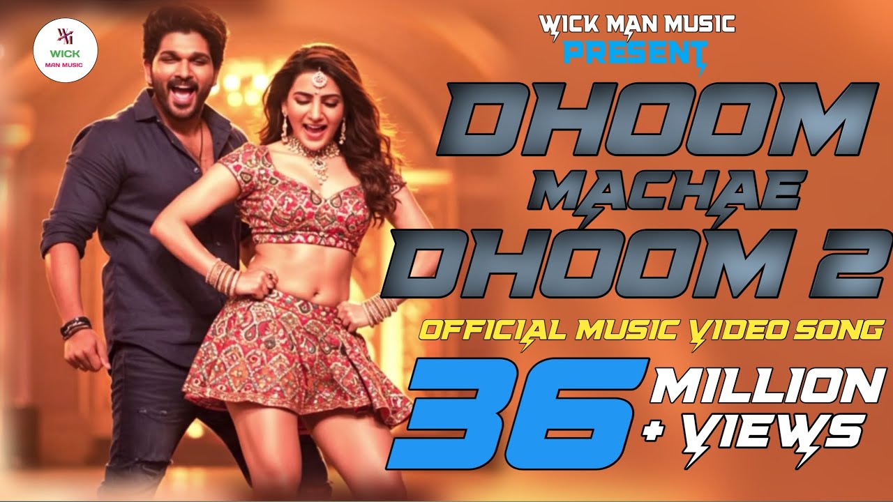Dhoom Machale Dhoom 2 (Official Video) | Emon Khan | Allu Arjun | Samantha | 2025 Hit Song I ...