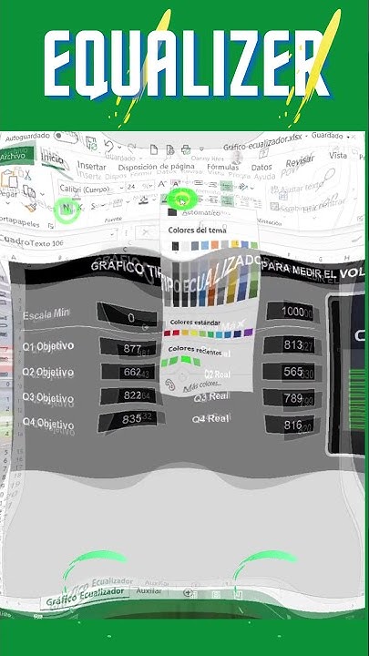 Excel Equalizer - 🔴Gráfico de Ecualizador en Excel📉 #Shorts - YouTube
