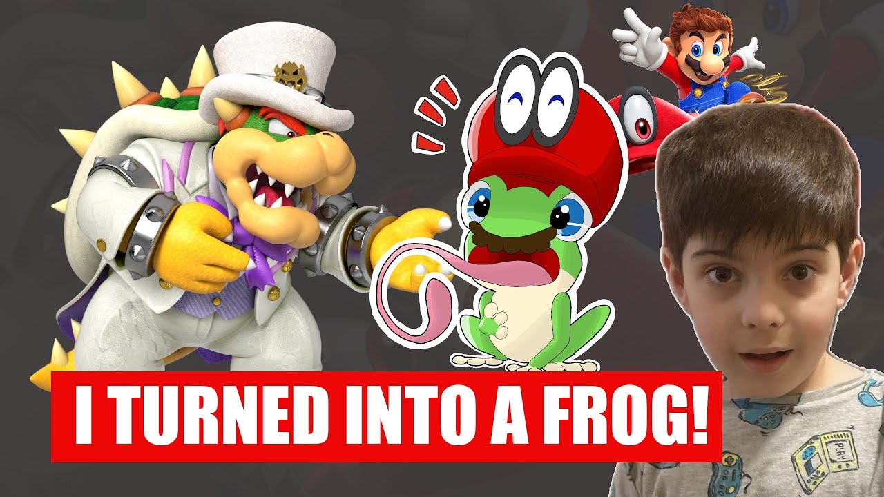 I truned into a frog in Mario Odyssey - Gameplay part1 - YouTube