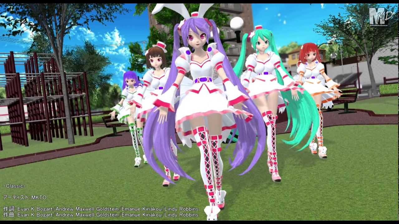 #MMD【MMD】 Classic (semiLongVer.) MKTO - Classic.mp4 - YouTube
