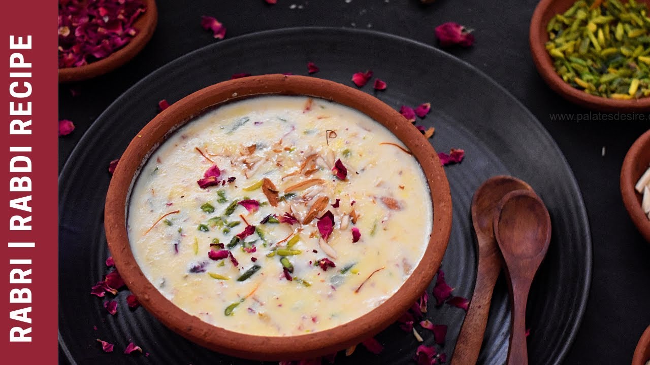 Rabdi | Rabri Recipe | How to make rabri at home || Rabri kheer recipe ...