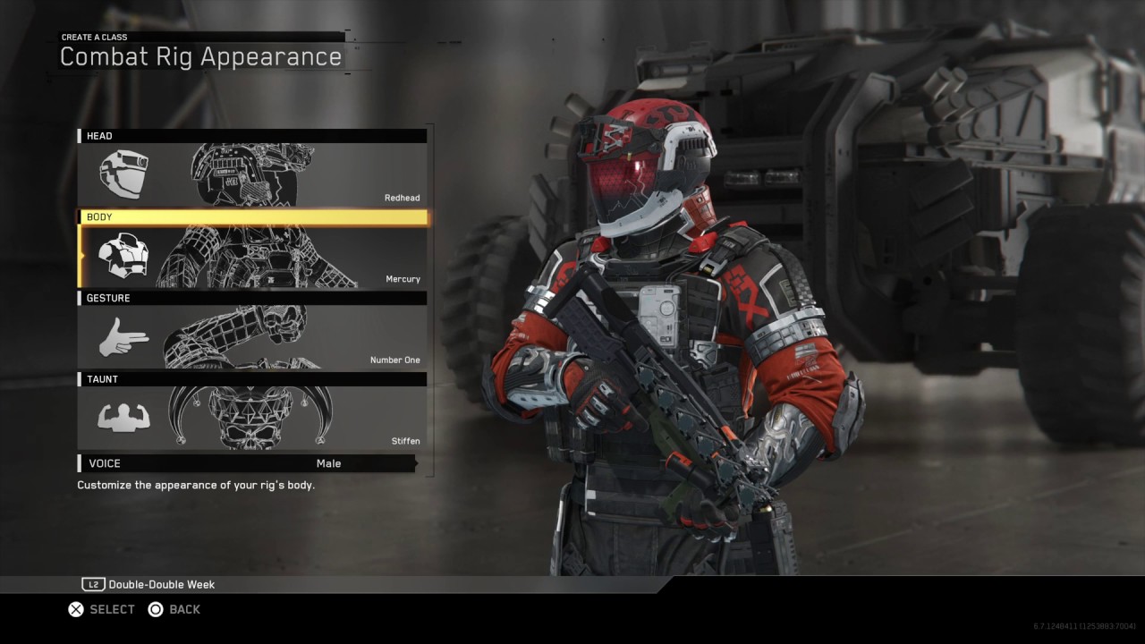 Infinite Warfare: Warfighter Mercury Combat Rig Body - YouTube