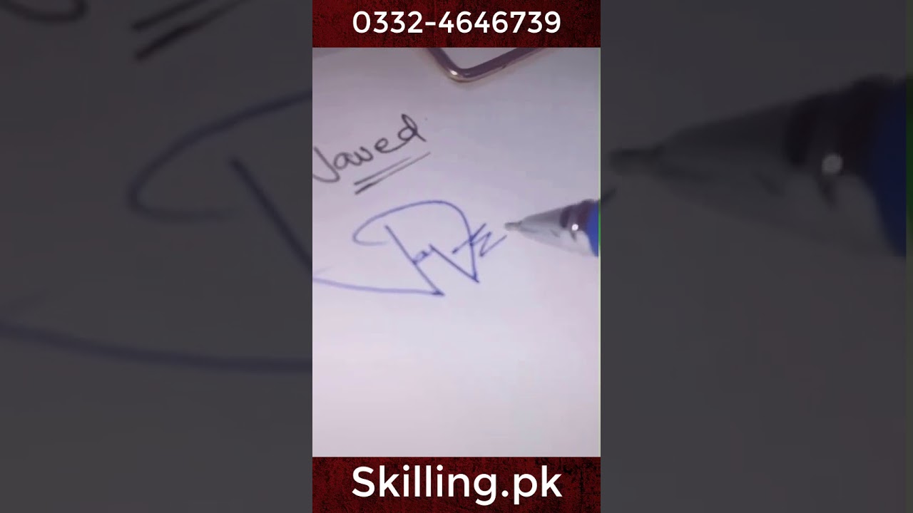 Signatures for jawed - YouTube