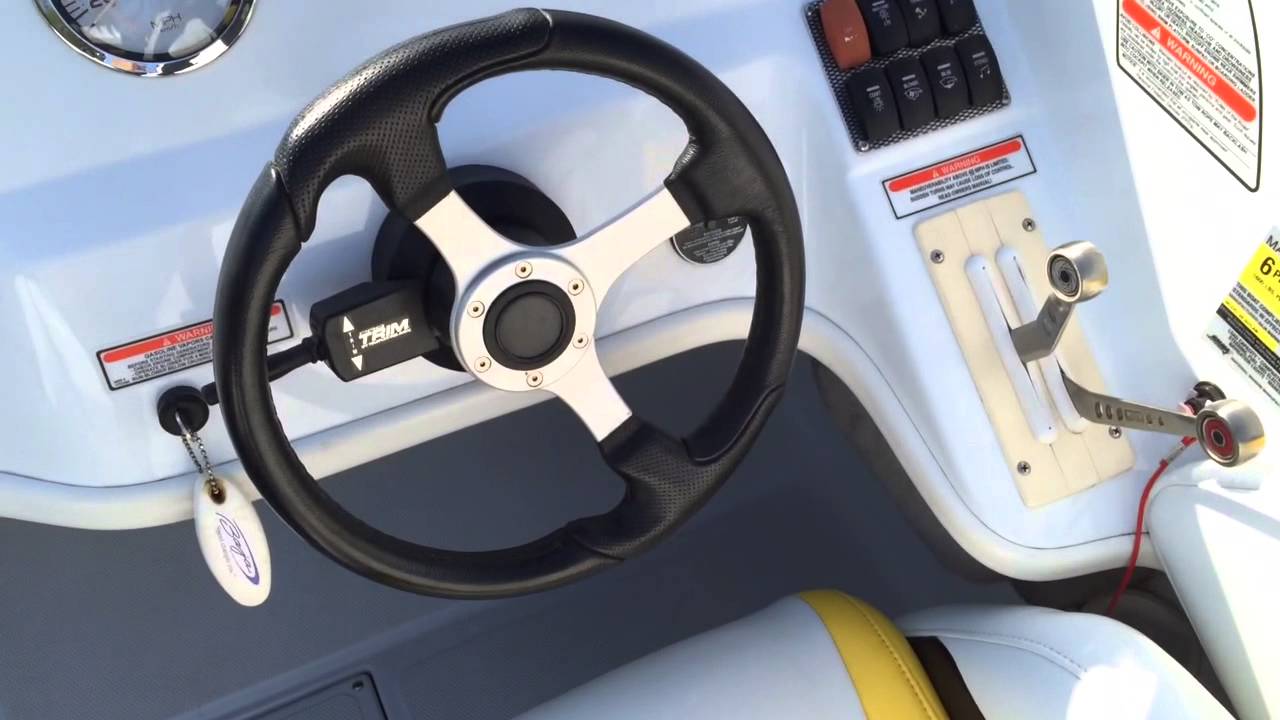 2004 Baja Outlaw 20'- White/ Blue/ Yellow/ Red On Water - YouTube