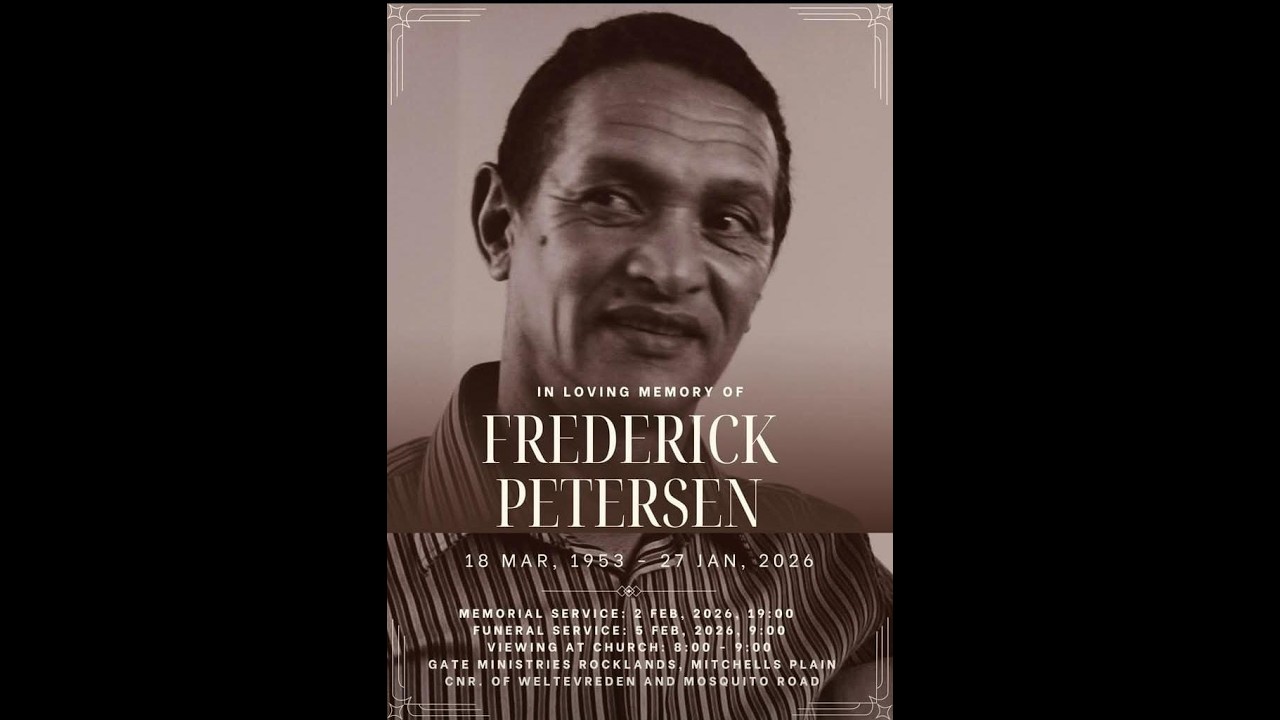 FUNERAL SERVICE OF FREDERICK PETERSEN - YouTube