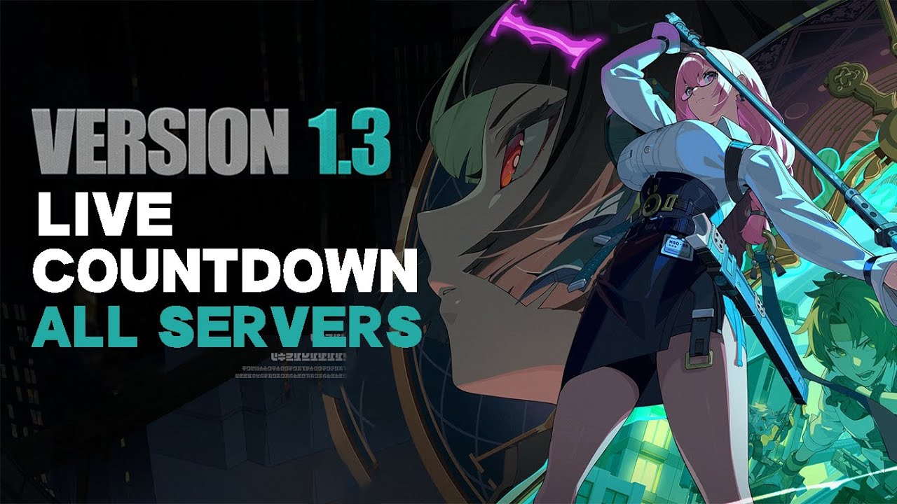 Zenless Zone Zero 1.3 Countdown (ALL SERVERS) Yanagi Banner Countdown ...