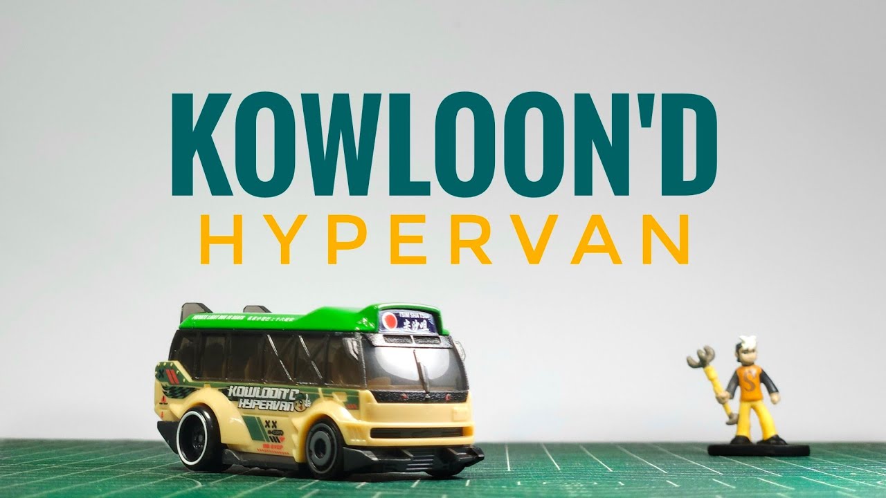 Hotwheels KOWLOON'D HYPERVAN 🔥 unboxing and review! 2024 - YouTube