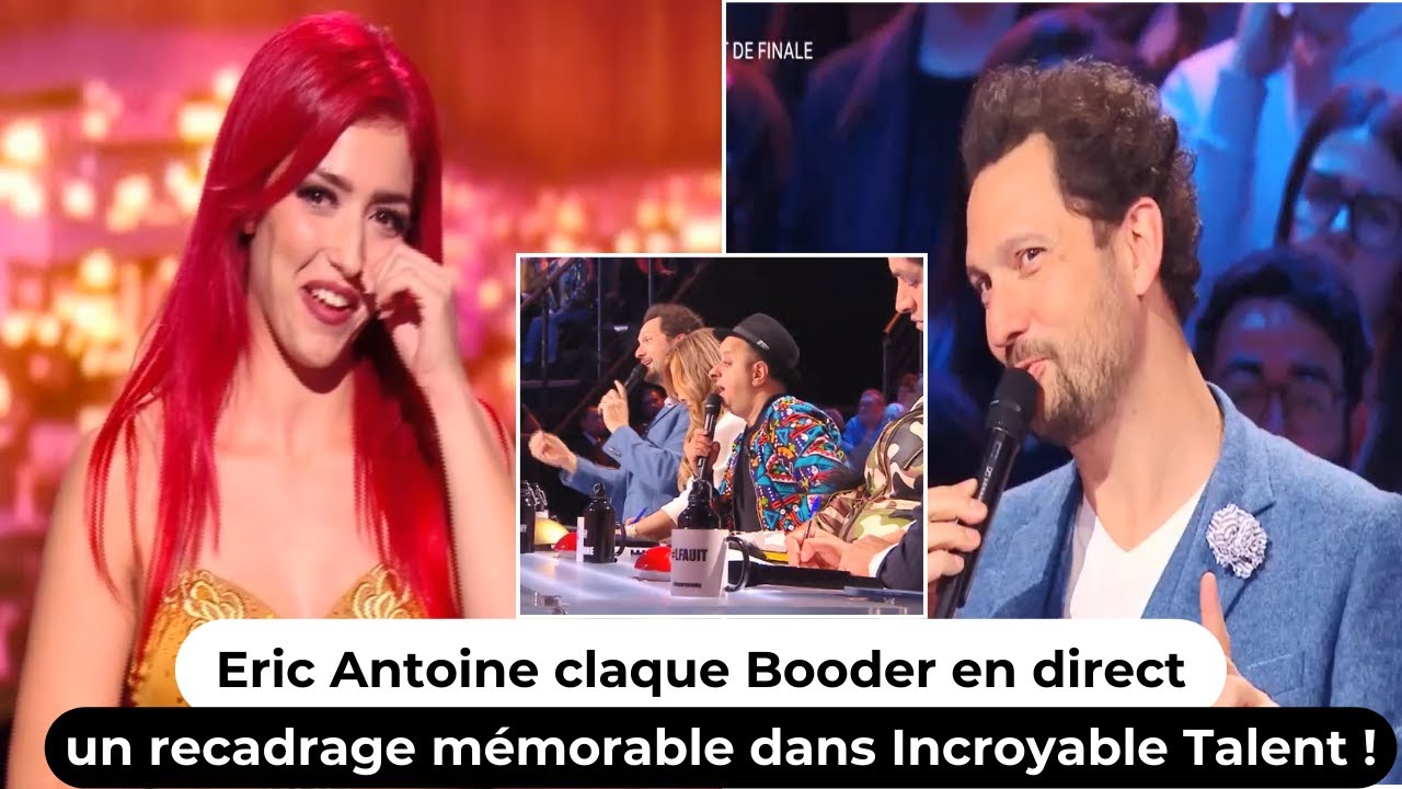 Eric Antoine claque Booder en direct : un recadrage mémorable dans ...