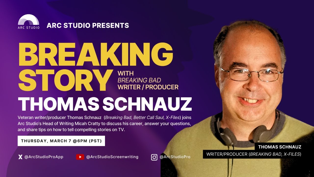Breaking Story With 'Breaking Bad' Writer/Producer Thomas Schnauz - YouTube