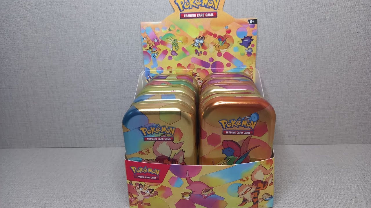 Scarlet&Violet 151 mini tins - YouTube